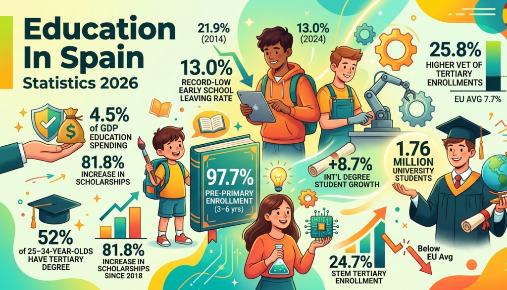 Education In Spain Statistics 2026